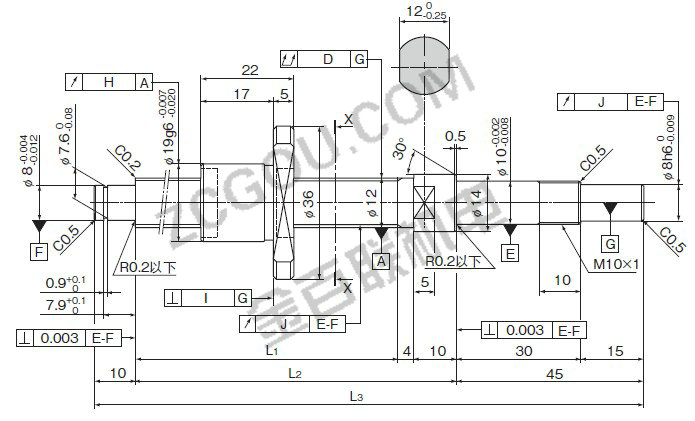 BNK1202-3RRG0+204LC5Y 滚珠丝杠现货,THK BNK1202-3RRG0+204LC5Y滚珠丝杠价格-轴承狗THK频道
